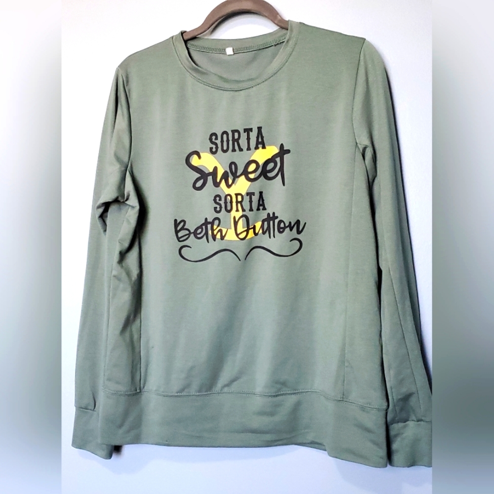 Yellowstone Dutton Ranch Sweatshirt Beth - Gem